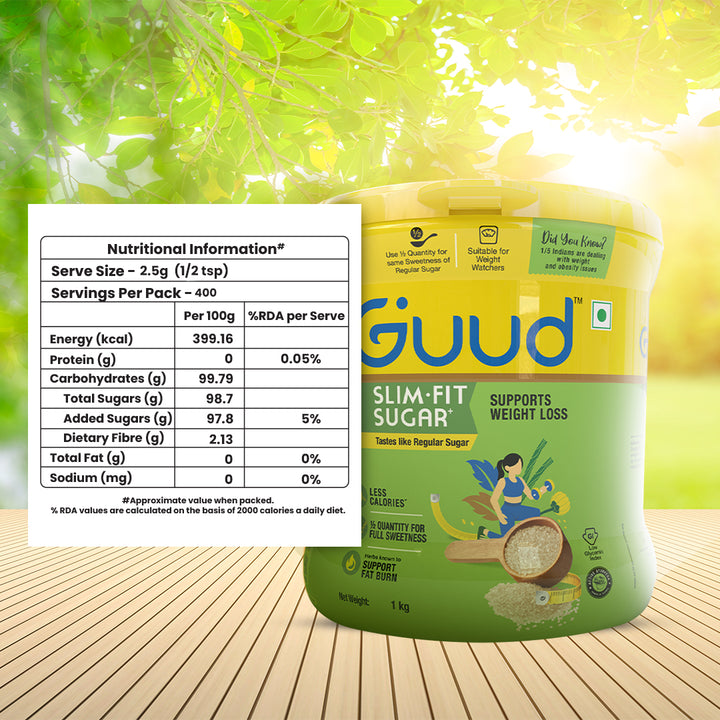 Buy Organic Sugar (1kg) Online at Best Prices | Low Calorie Sugar