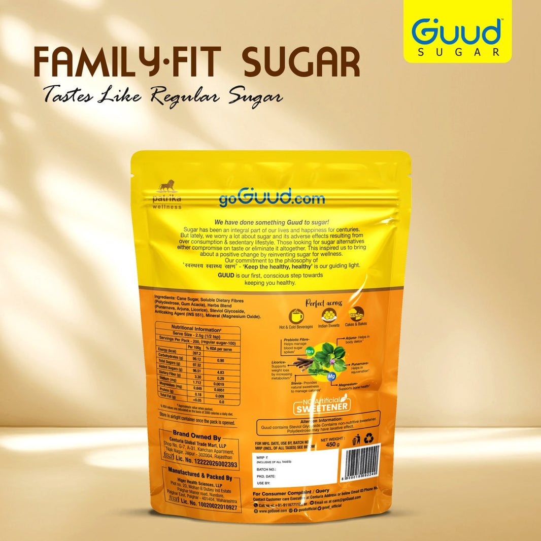 Buy Organic Sugar (1kg) Online at Best Prices | Low Calorie Sugar